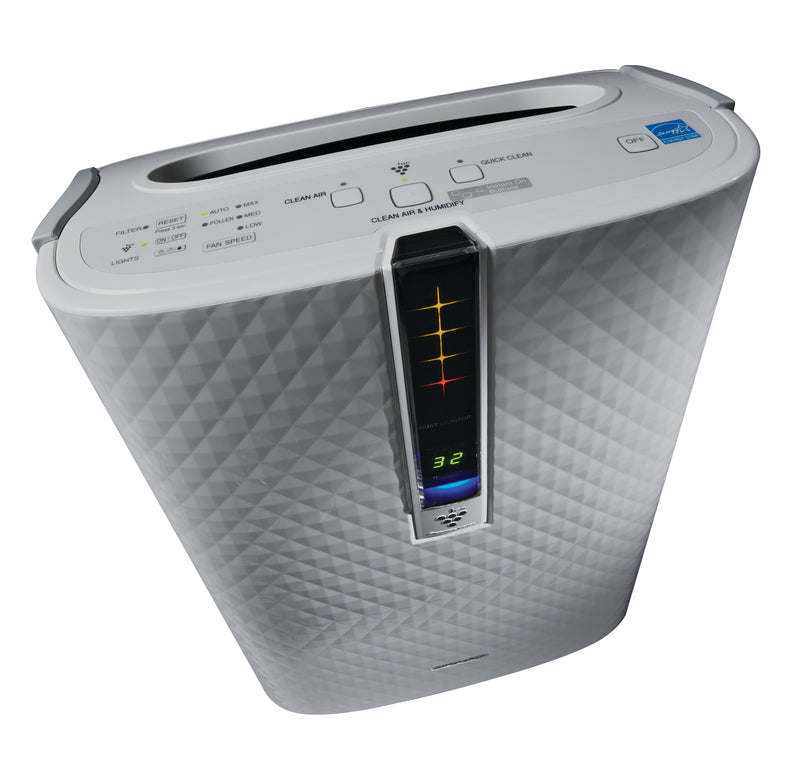 Sharp Plasmacluster® Air Purifier with Built-In Humidifier - KC850U ...