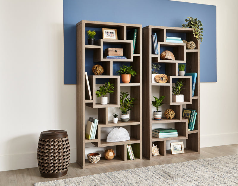 Florence Bookcase – Grey | The Brick
