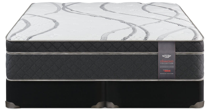 Springwall Radiant Eurotop King Mattress Set - The Brick