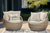 Lume Swivel Patio Chair - Set of 2 | The Brick