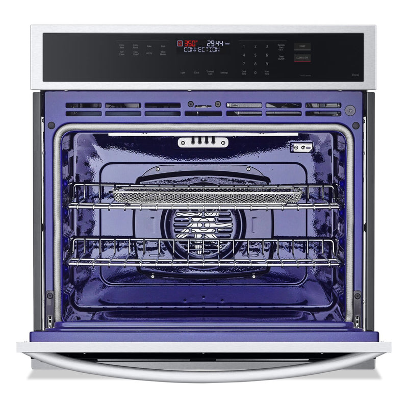 LG 4.7 Cu. Ft. Smart Single Wall Oven with Air Fry - WSEP4723F | The Brick