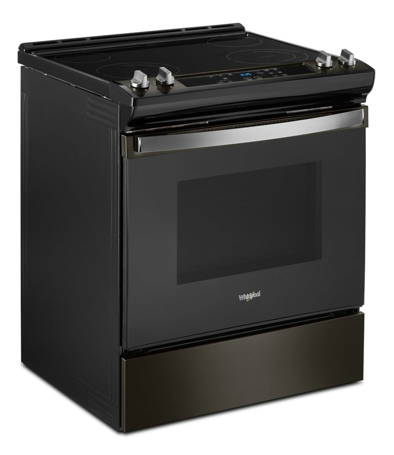 Whirlpool 4.8 Cu. Ft. Electric Range with Self-Clean - Black Stainl ...