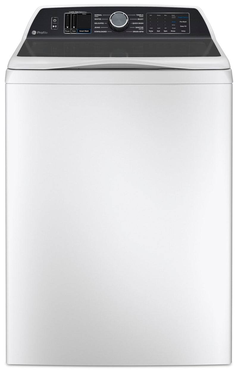 Profile 6.2 Cu. Ft. Top-Load Washer with Microban - PTW700BSTWS - The Brick