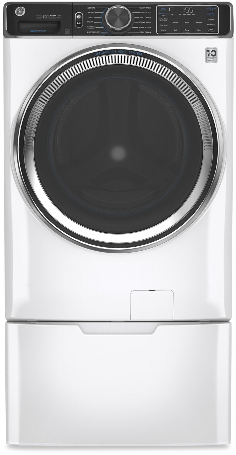 GE 28" Laundry Pedestal - GFP1528SNWW - The Brick