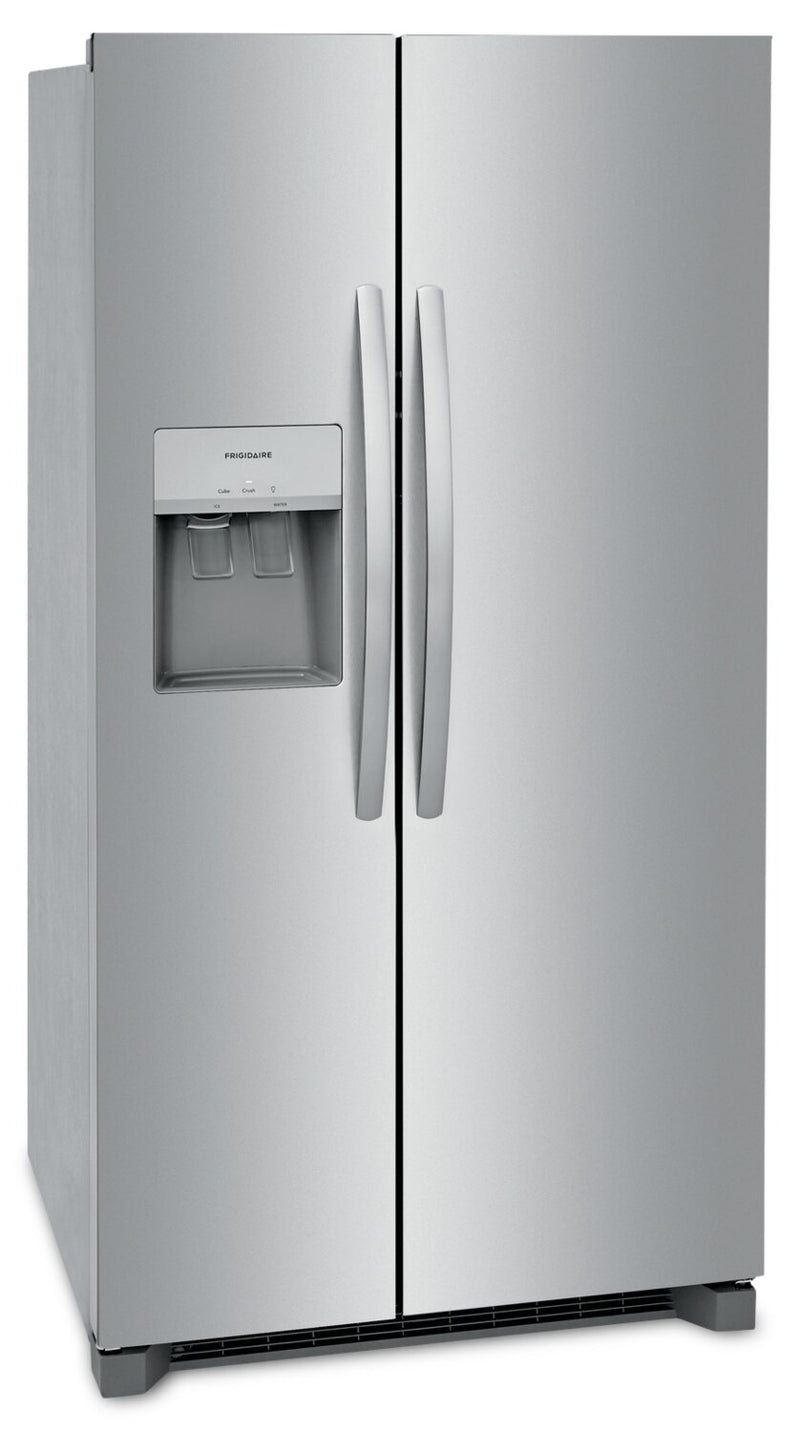 Frigidaire 36" 25.6 Cu. Ft. Standard-Depth Side-by-Side Refrigerato ...