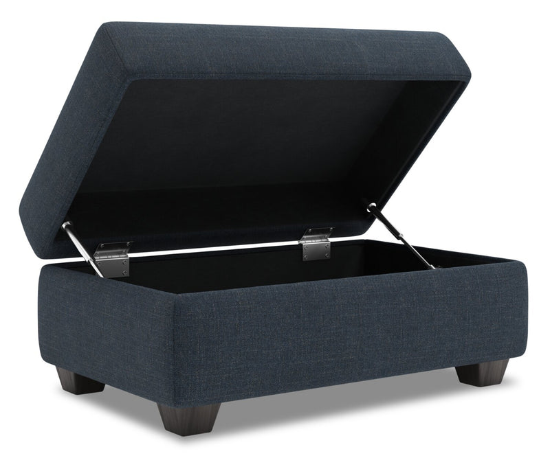 Made in Canada Customizable Sofa Lab The Trunk 39" Linen-Look Fabri ...