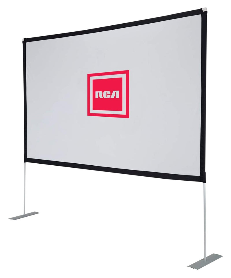 RCA 100" Portable Projector Screen - The Brick