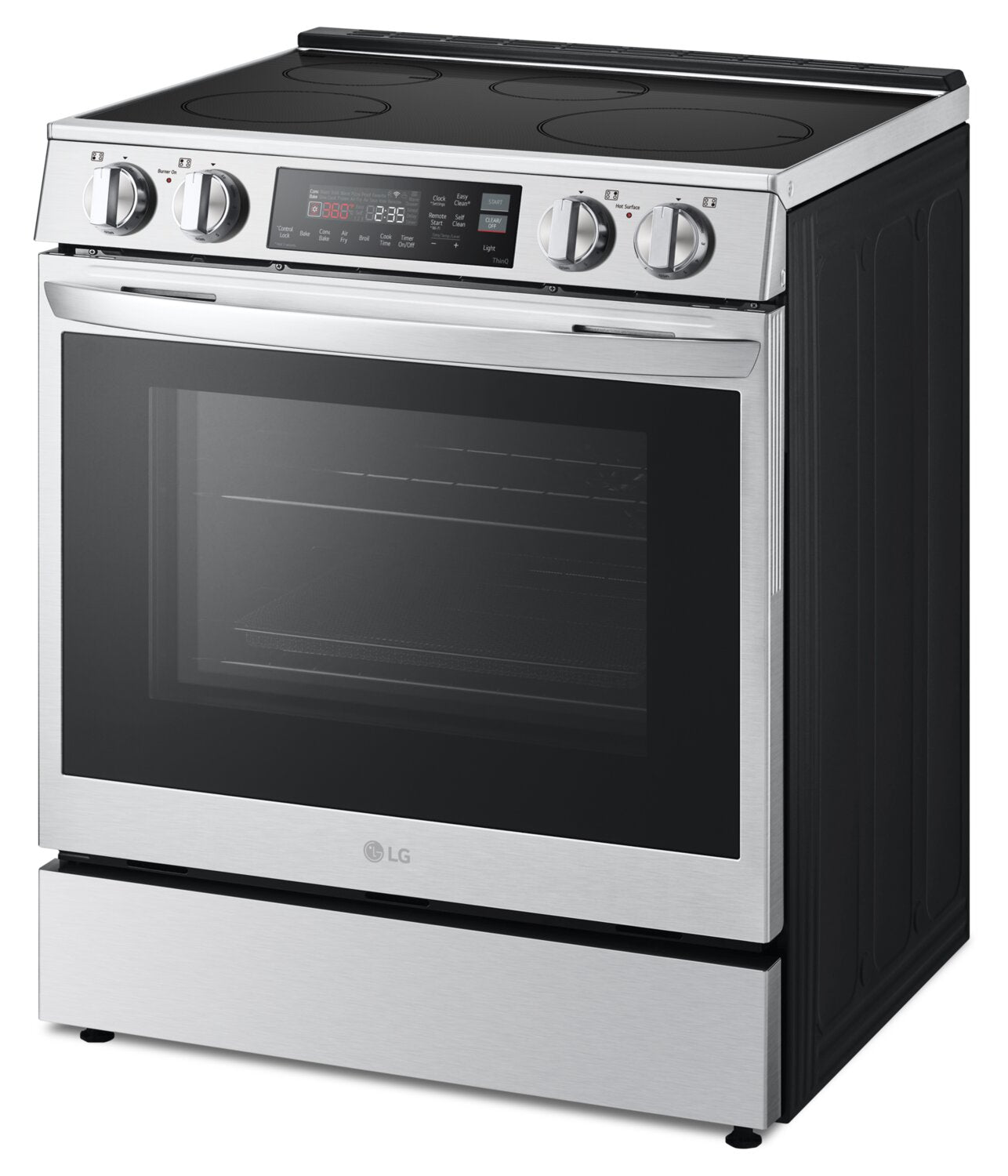 LG 6.3 Cu. Ft. Smart Induction Range with Air Fry and ProBake Conve ...