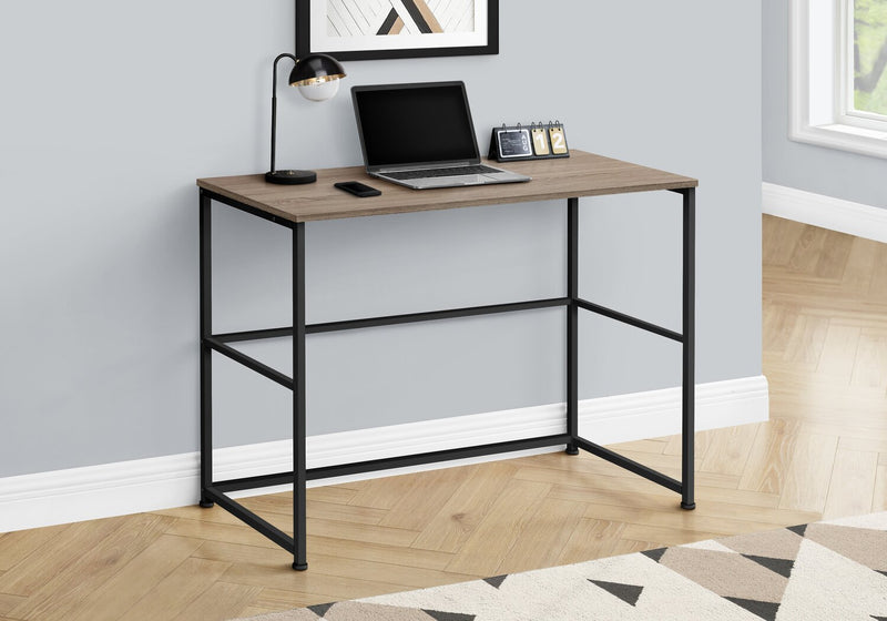 Luca 40" Office Desk - Taupe - The Brick