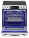 LG 6.3 Cu. Ft. Front-Control Electric Range with Air Fry - LSEL6335F ...