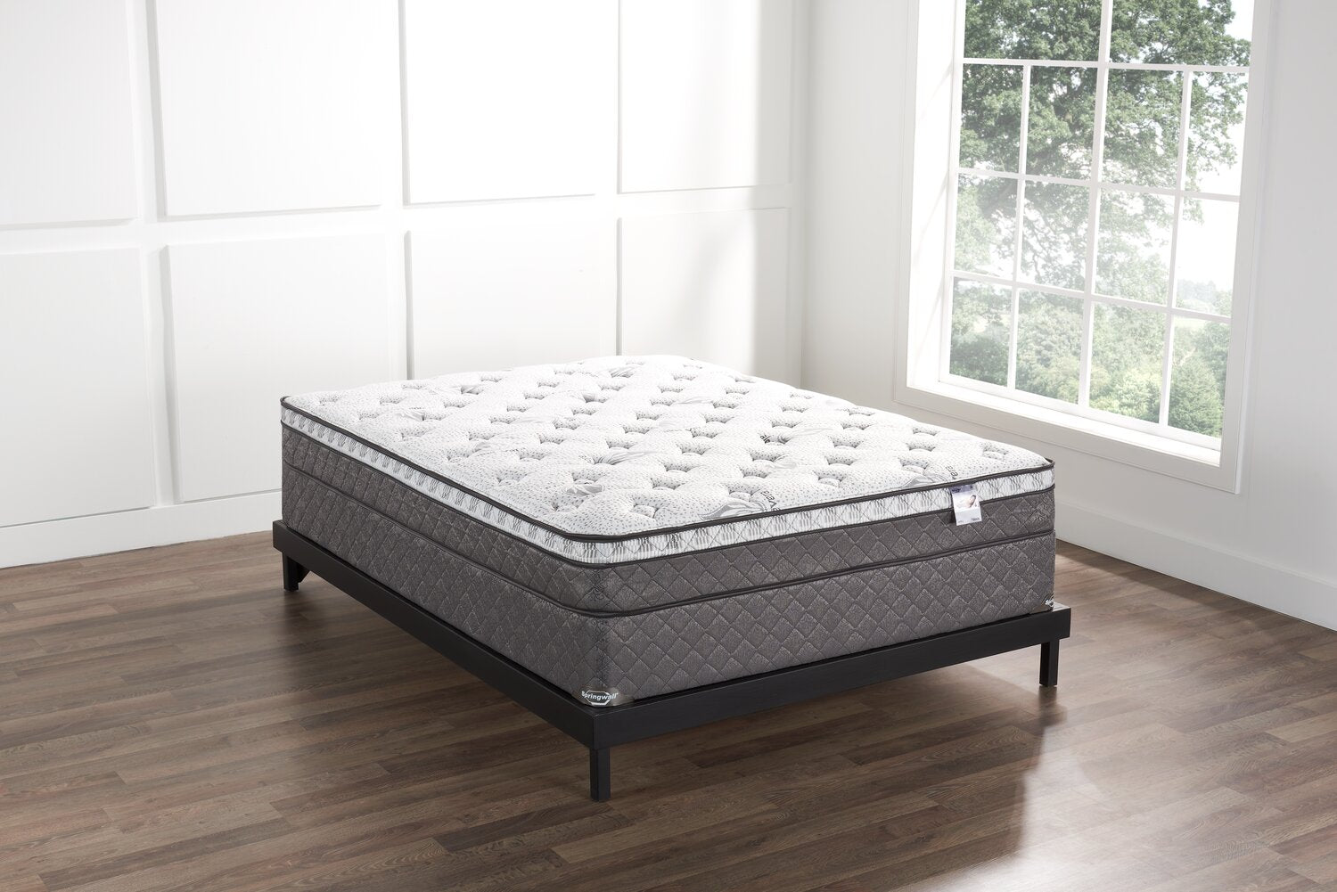Springwall Odell Eurotop Split Queen Mattress Set - The Brick