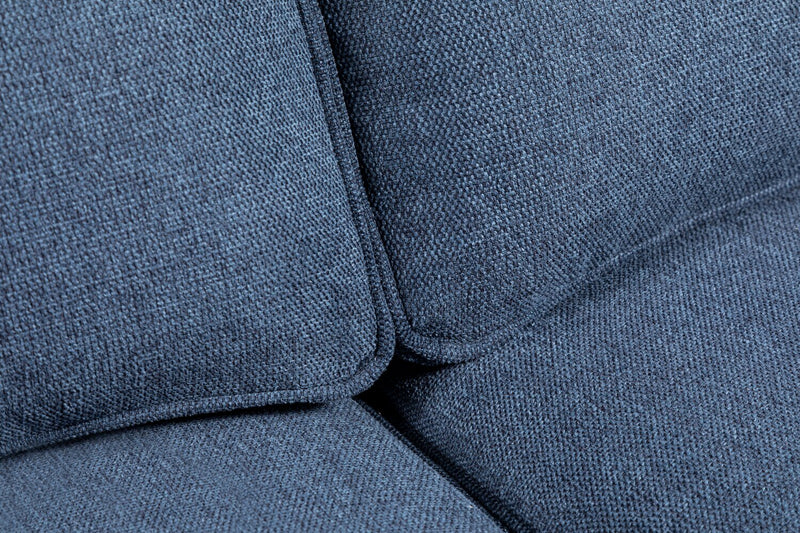 Kassia Linen-Look Sofa - Blue | The Brick