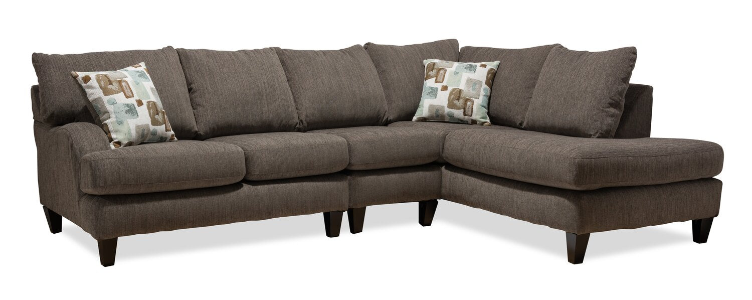 The brick 3 piece sectional store