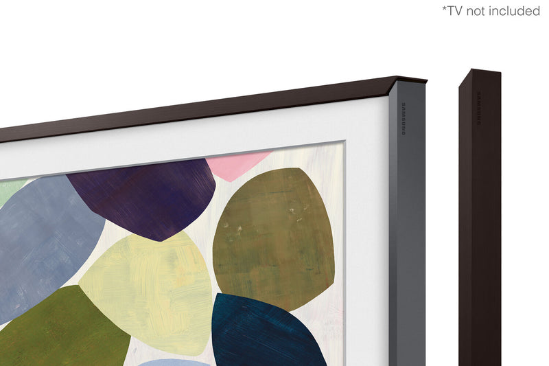 Samsung Customizable Bezel for 75" The Frame TV - Modern Brown - The Brick