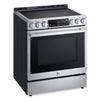 LG STUDIO 6.3 Cu. Ft. Smart Electric Induction Range with Air Fry ...