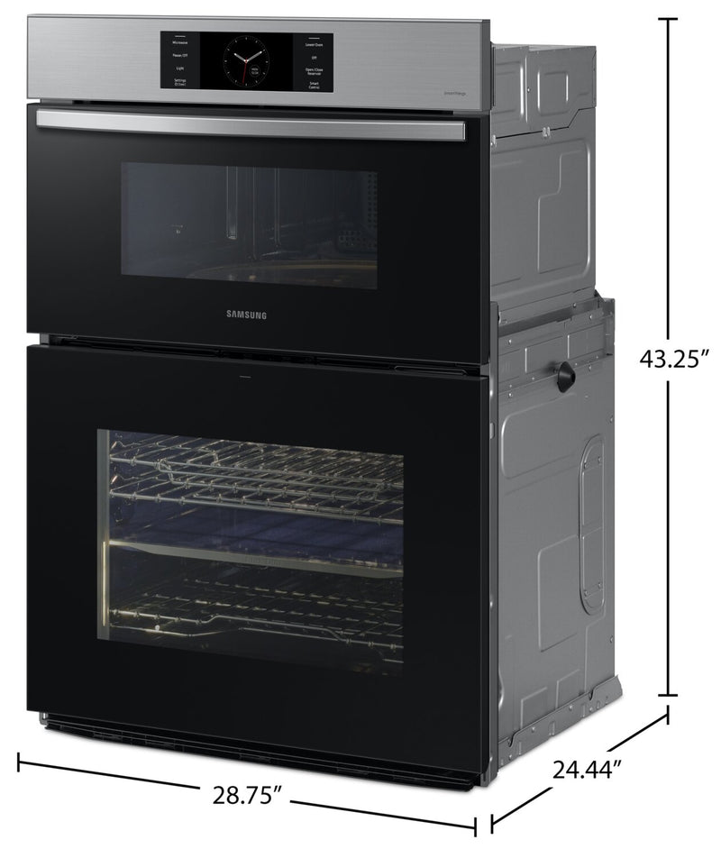 Samsung 7 Cu. Ft. 7 Series Combination Wall Oven with Air Fry - NQ7 ...