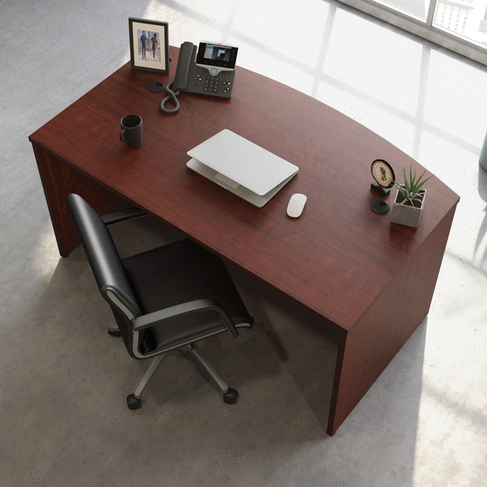 Affirm 59.06" Commercial Grade Office Desk - Classic Cherry - The Brick