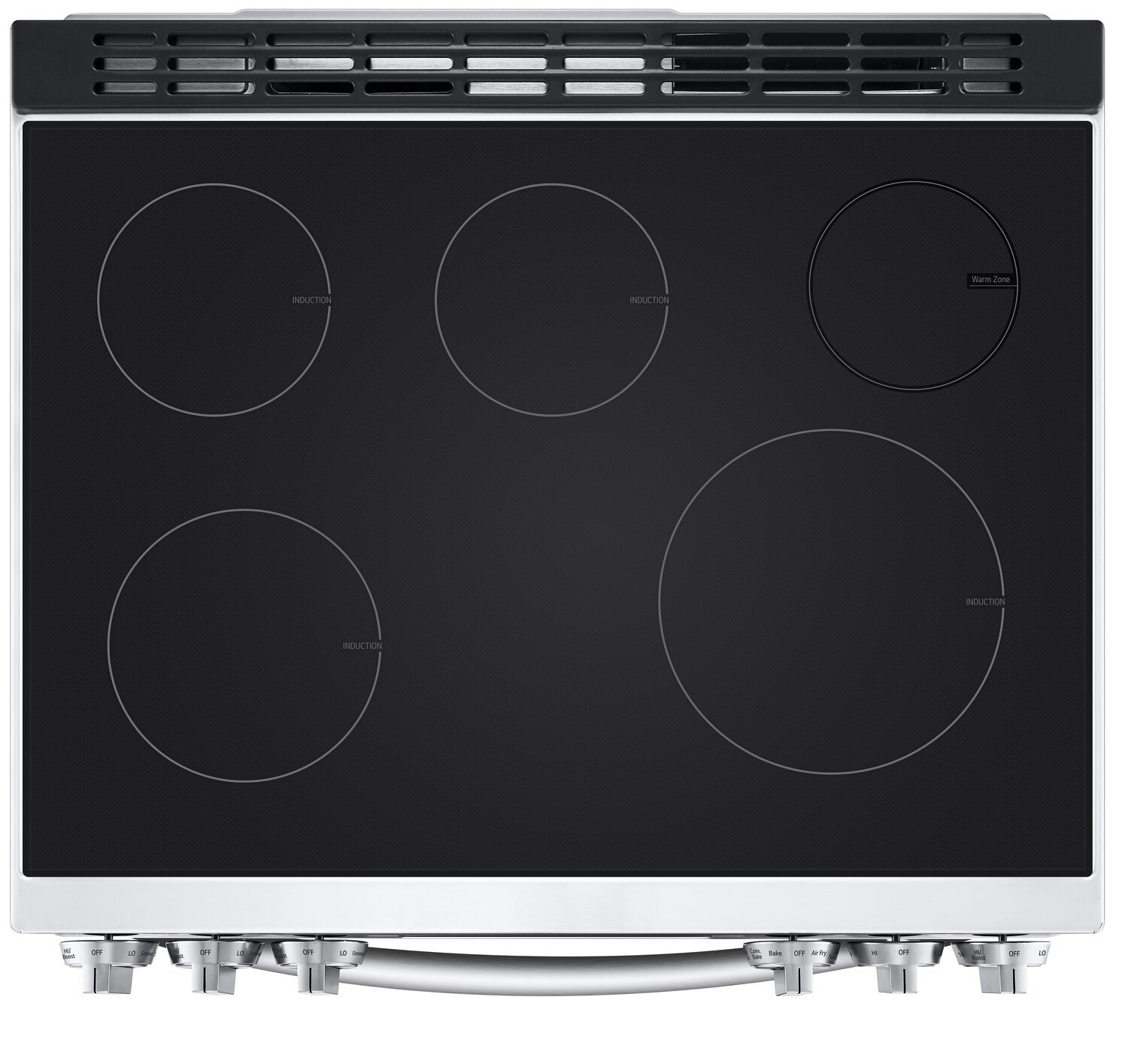 LG 6.3 Cu. Ft. Smart Induction Range with Instaview & Air Fry - Smu ...