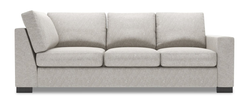 Sofa Lab Track RAF Sofa Return - Luxury Silver - The Brick