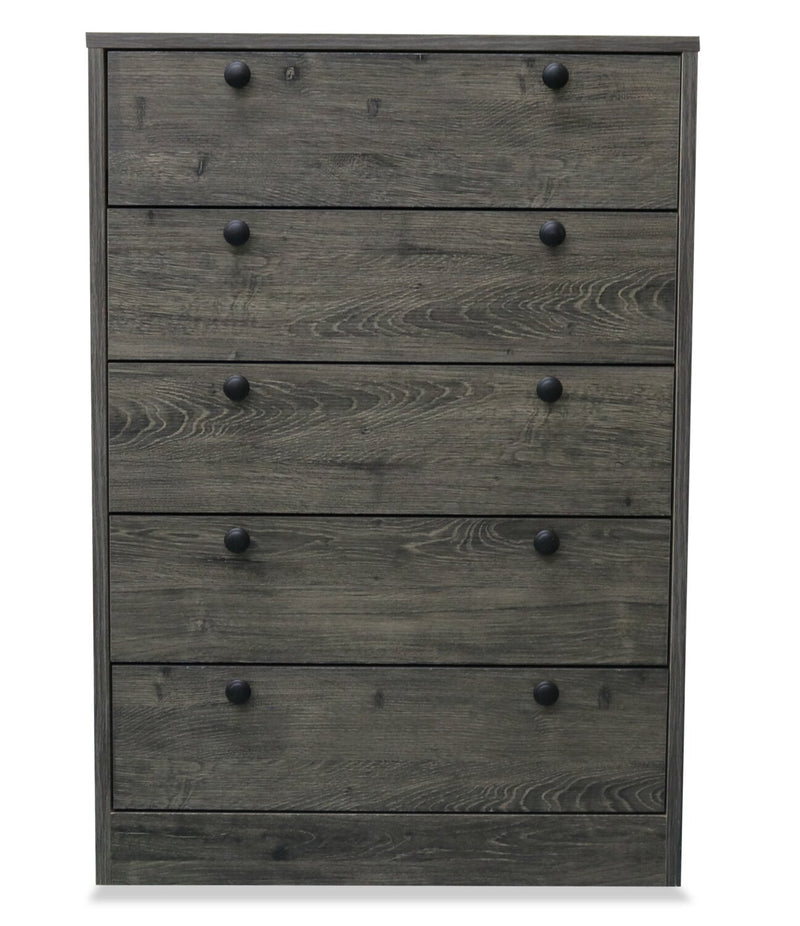 Hart Bedroom Chest of Drawers, 5-Drawer, 24.6"W x 36.2"H, Made in C ...