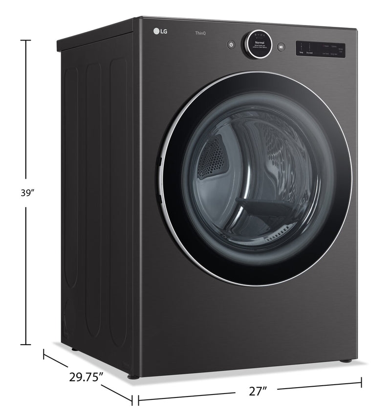 LG 7.4 Cu. Ft. Smart Electric Dryer with TurboSteam® - DLEX6700B | The ...