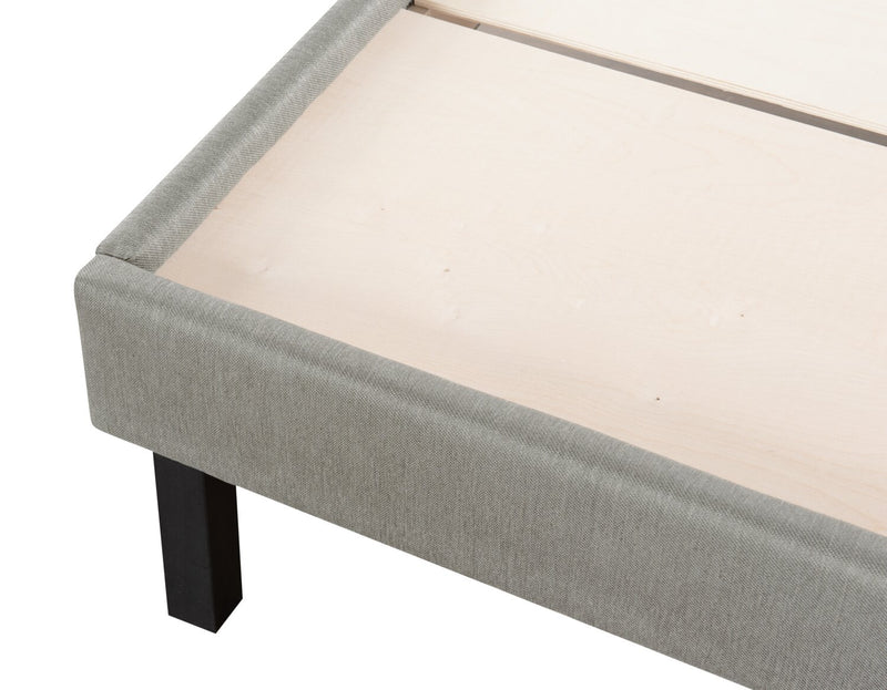 Breeze Queen Platform Base - Light Grey - The Brick