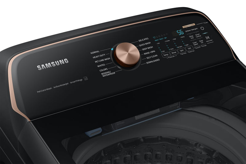 Samsung 6.2 Cu. Ft. Smart Top-Load Washer with Auto Dispense - WA54 ...