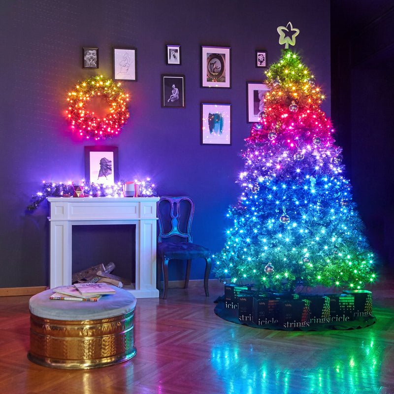 Twinkly 7.5’ App-Controlled Pre-Lit Christmas Tree with LED Lights ...