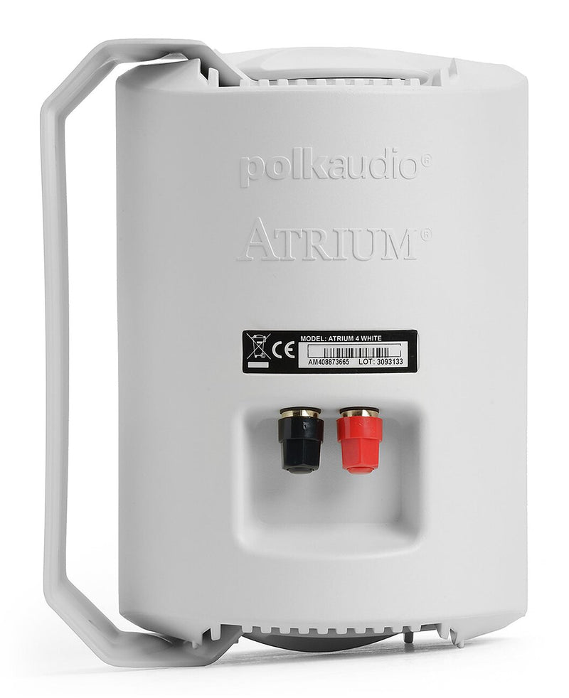Polk Audio Atrium 4 White Outdoor Loudspeakers with 4.5" Drivers ...