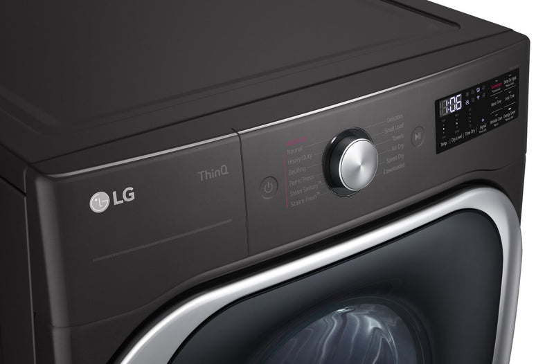 LG 9 Cu. Ft. Smart Mega Capacity Electric Dryer - DLEX8900B | The Brick