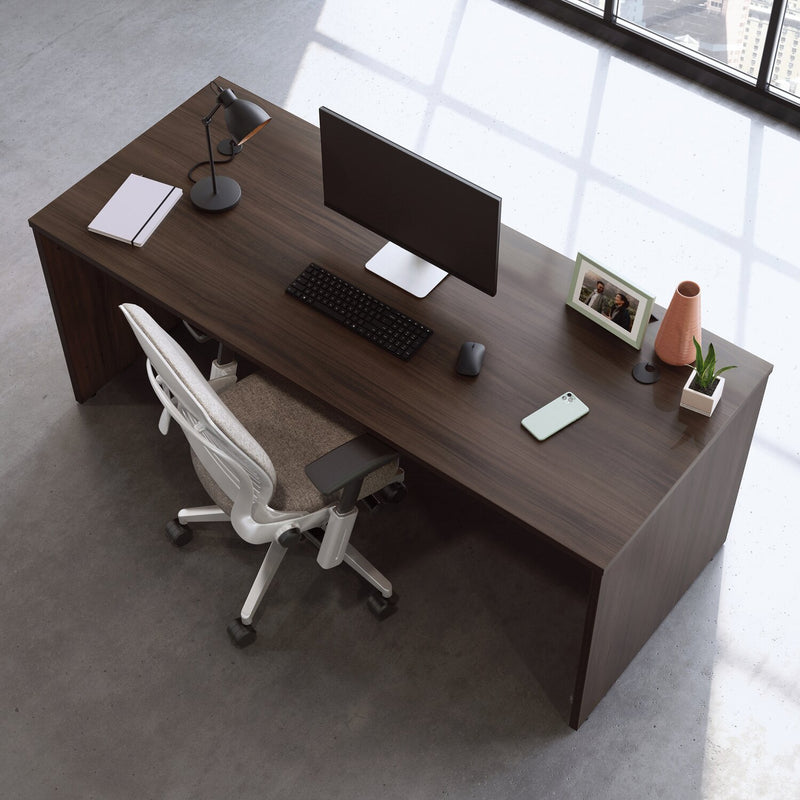 Affirm 71.10" Commercial Grade Office Desk - Noble Elm - The Brick