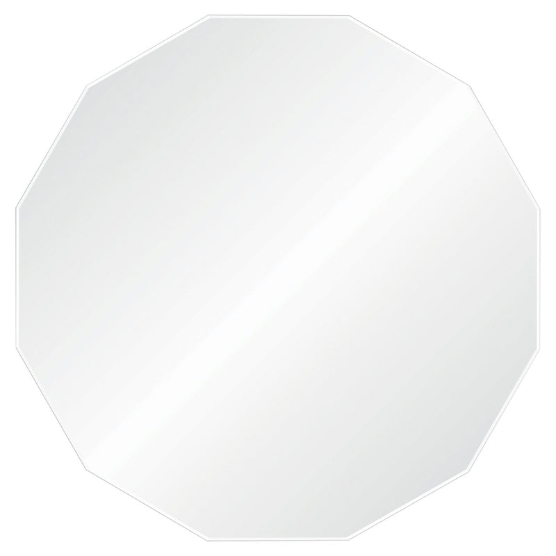 Round Geometric Mirror - 40" x 40" - The Brick