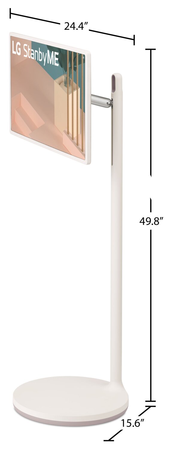 LG StanbyME 27" Rollable Smart Touch Screen | The Brick