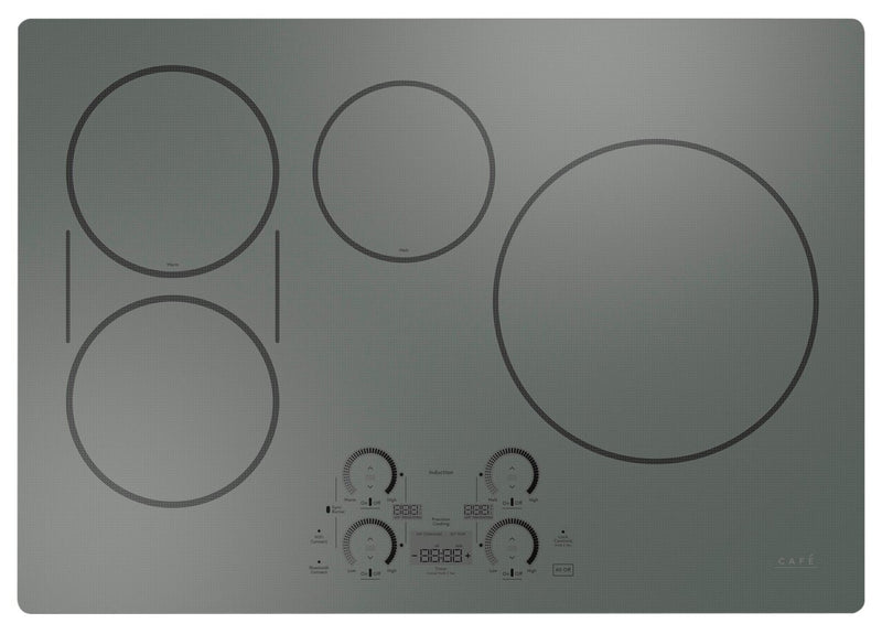 Cafe 30" 4-Element Induction Cooktop - Stainless - CHP90302TSS - The Brick