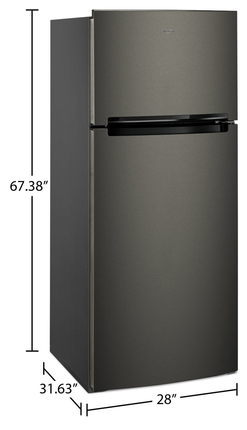 Whirlpool 18 Cu. Ft. Top-Freezer Refrigerator - WRT518SZKV | The Brick