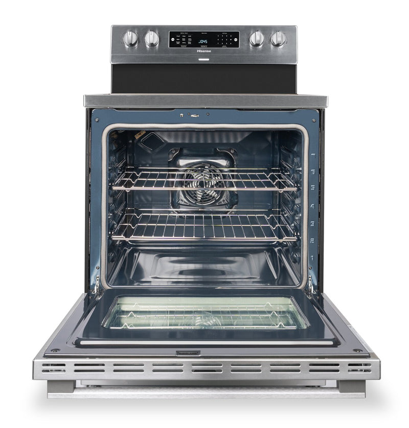 Hisense 5.8 Cu. Ft. Electric Range With Air Fry and European Convec ...