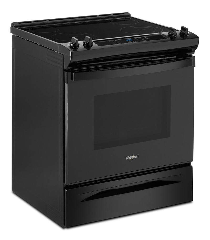 Whirlpool 4.8 Cu. Ft. Electric Range with Self-Clean - Black - YWEE ...