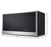 LG 2 Cu. Ft. Smart Over-the-Range Microwave - MVEL2033F | The Brick