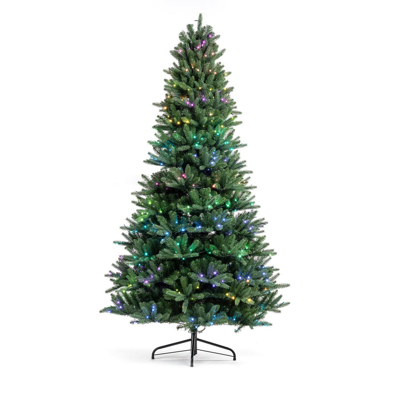 Twinkly 7.5’ App-Controlled Pre-Lit Christmas Tree with LED Lights ...