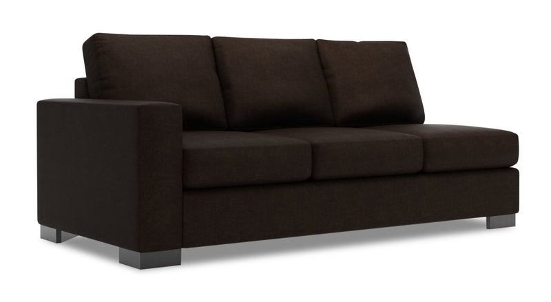 Sofa Lab Track LAF Sofa - Luxury Chocolate - The Brick