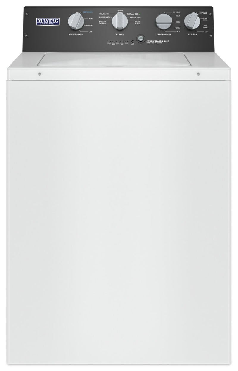 Maytag 4 Cu. Ft. Top-Load Commercial-Grade Residential Washer - MVW ...