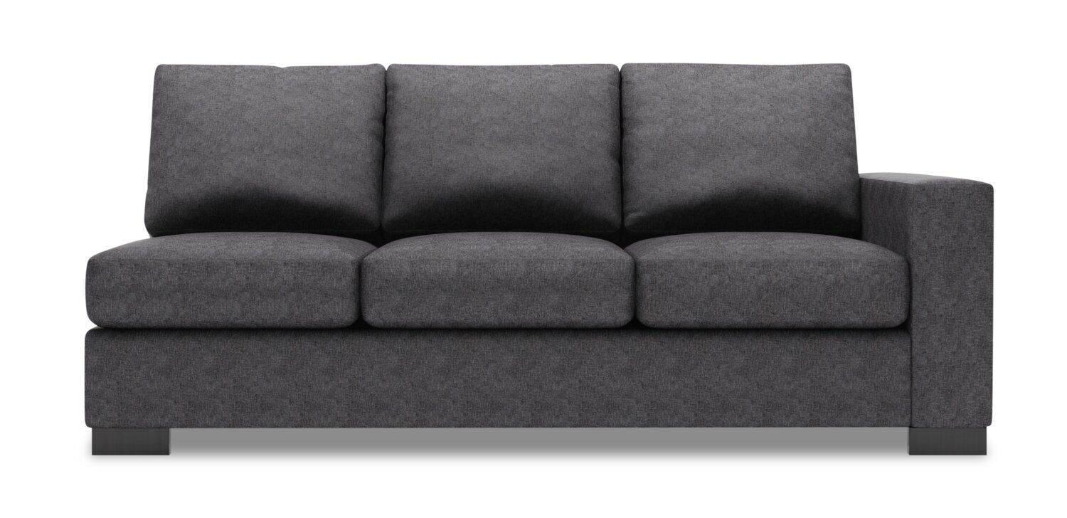 Sofa Lab Track RAF Sofa - Luxury Charcoal - The Brick