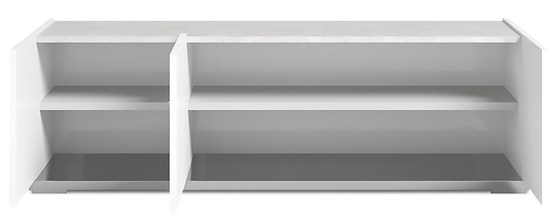 Marla 47" Modern TV Stand with Storage and Cable Management for TVs ...