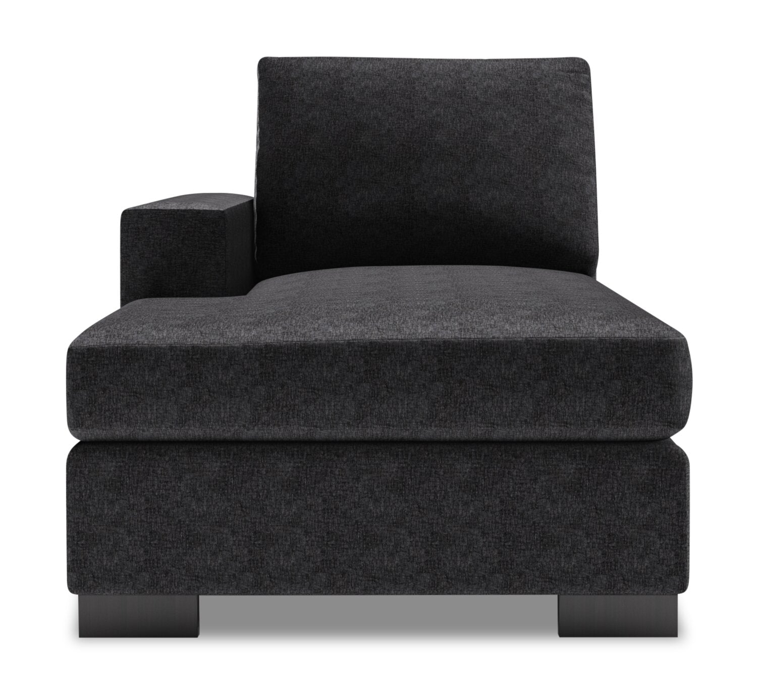 Sofa Lab Track LAF Chaise - Luxury Charcoal - The Brick