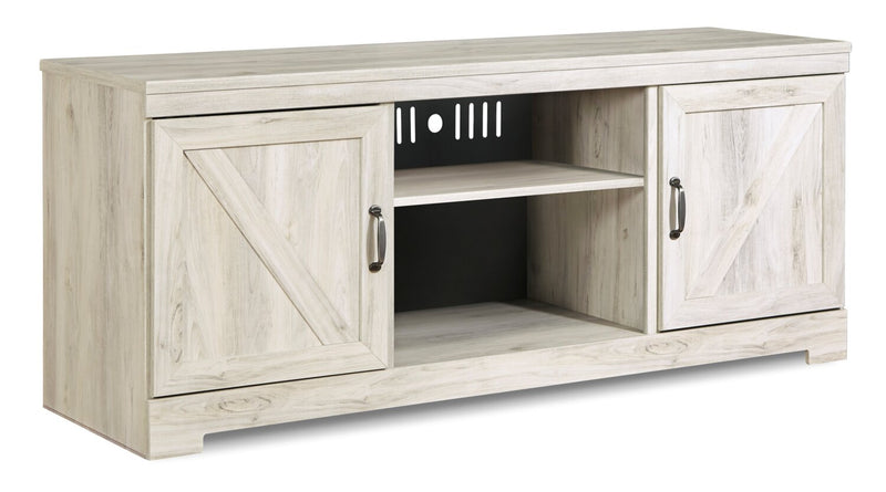 Bellaby 63" Rustic TV Stand with Storage and Cable Management for T ...