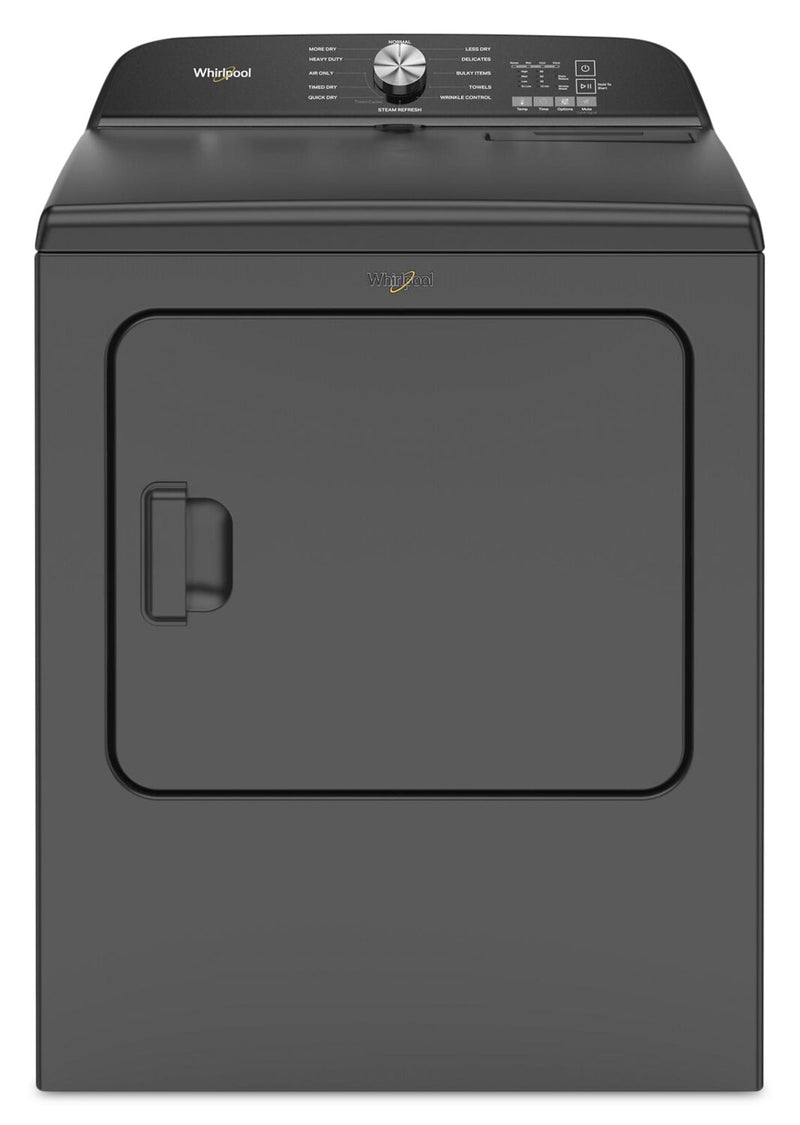 Whirlpool 7 Cu. Ft. Gas Dryer - Volcano Black - WGD6150PB - The Brick