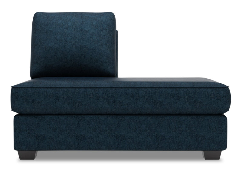 Sofa Lab Roll RAF Chaise Return - Luxury Indigo - The Brick