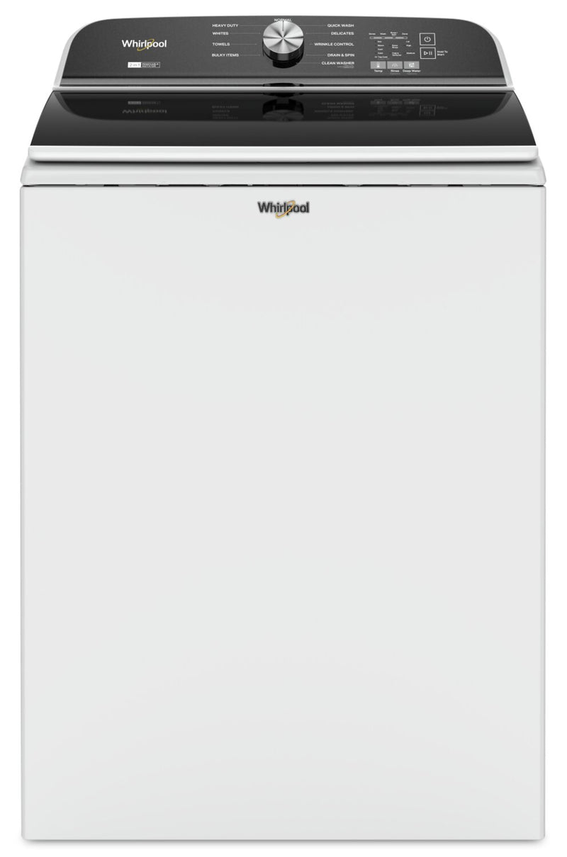 Whirlpool 6.1 Cu. Ft. Top-Load Washer with Removable Agitator - WTW ...