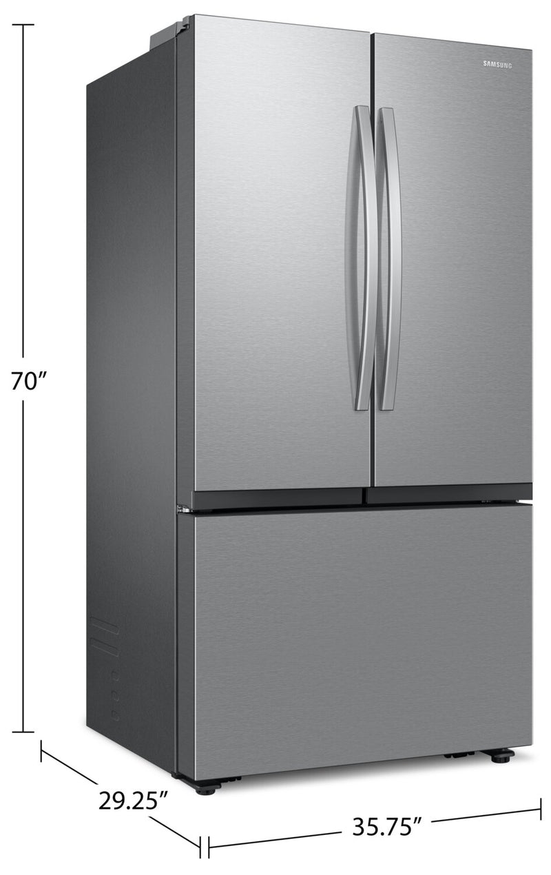 Samsung 27 Cu. Ft. French-Door Refrigerator with Dual Auto Ice Make ...