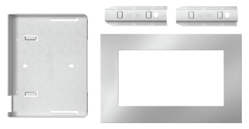 Whirlpool 30" Trim Kit for 1.6 Cu. Ft. Countertop Microwave - MTK16 ...
